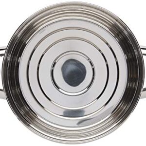 Tabakh HIC-204 4-Rack Stainless Steel Idli Cooker w/ Hawkins Type Stand, Makes 12 Idlis