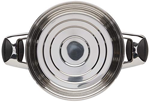 Tabakh HIC-204 4-Rack Stainless Steel Idli Cooker w/ Hawkins Type Stand, Makes 12 Idlis