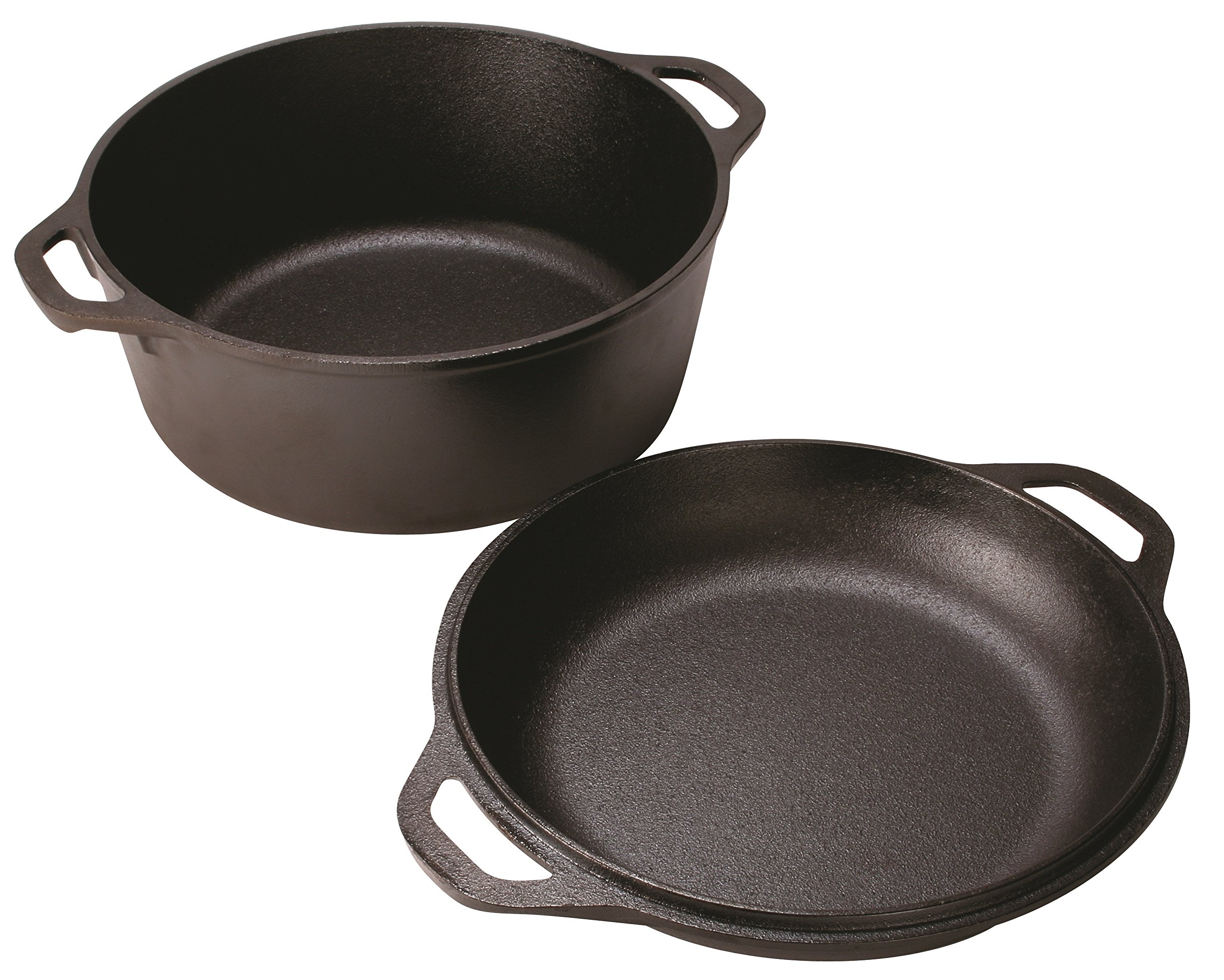 Lodge Cast Iron Serving Pot and Silicone Assist Handle Holder Bundle