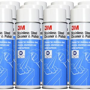 3M MROS3M101 Stainless Steel Cleaner and Polish (Pack of 12)