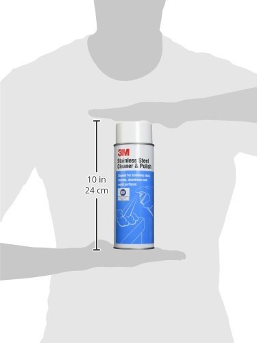 3M MROS3M101 Stainless Steel Cleaner and Polish (Pack of 12)