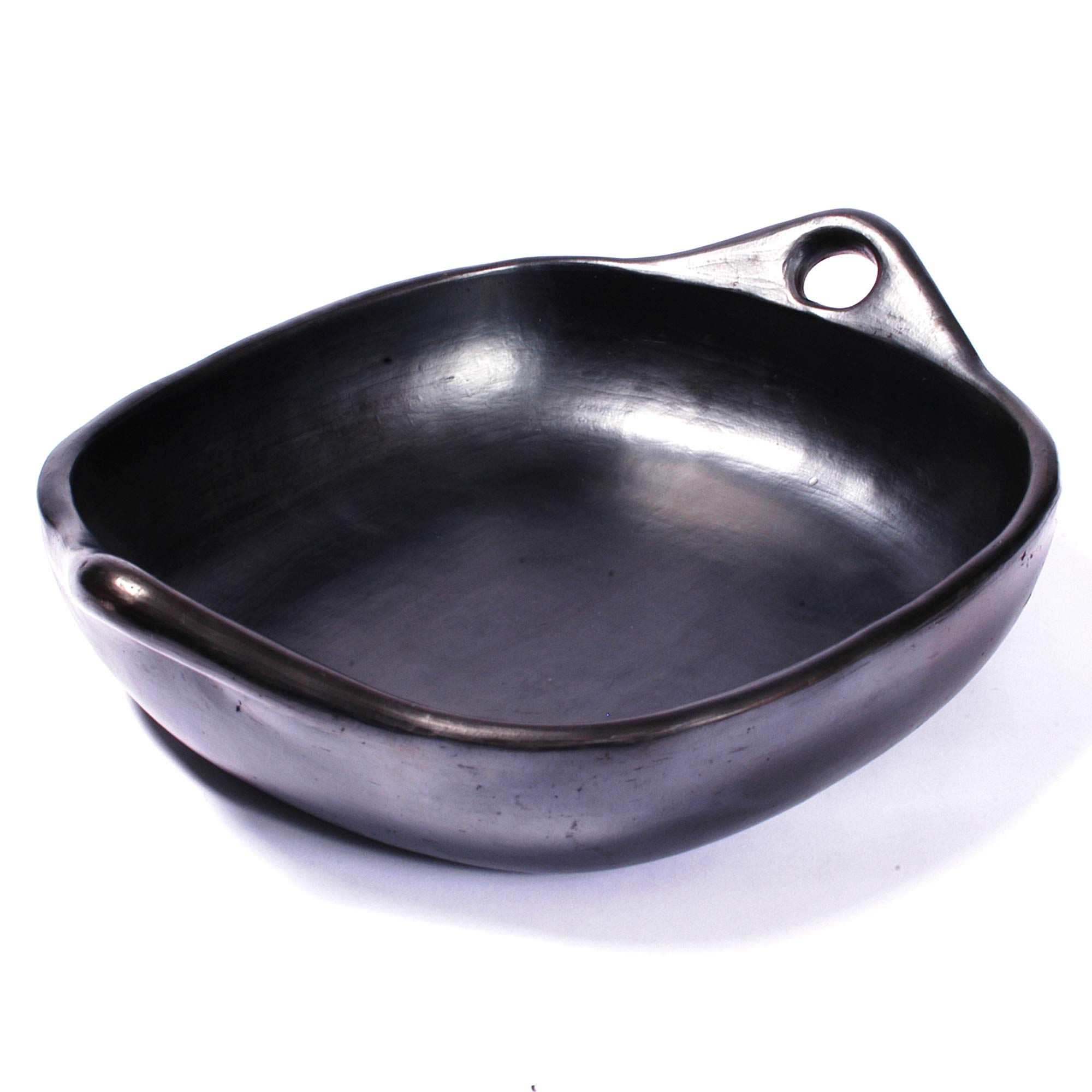 Ancient Cookware, Clay Square Roasting Chamba Pan, Large, 2.5 Quarts