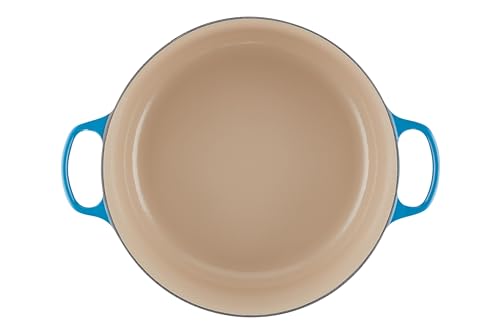 Le Creuset Enameled Cast Iron Signature Round Dutch Oven, 13.25 qt., Marseille