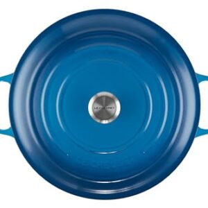 Le Creuset Enameled Cast Iron Signature Round Dutch Oven, 13.25 qt., Marseille