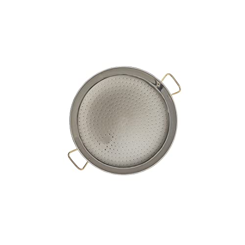 Garcima 18-Inch Stainless Steel Paella Pan, 46 cm