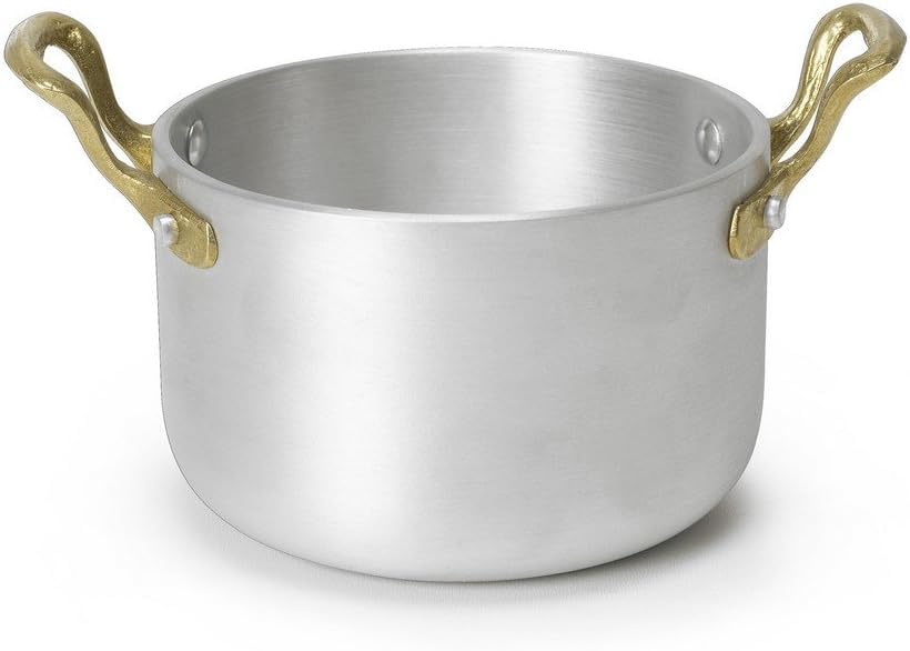 Ballarini ServInTavola 4.3-inch Mini Dutch Oven, Made in Italy,Silver