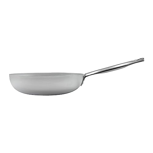 Pentole Agnelli ALMA111B28 Professional Aluminium 3 Mm. Saute Pan with One Handle, Diameter 28 cm.