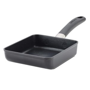 circulon ultimum nonstick tamagoyaki japanese egg pan / omelet pan - 5.5 inch, black