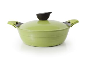 neoflam eela low stockpot olive green, 2.5 qt