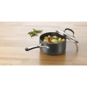 Simply Calphalon Nonstick 2-Quart Saucepan with Cover