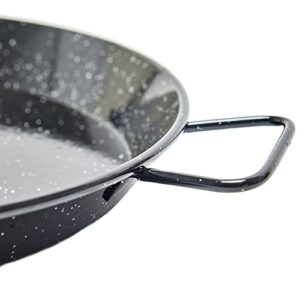 Garcima 14-Inch Enameled Steel Paella Pan, 36cm