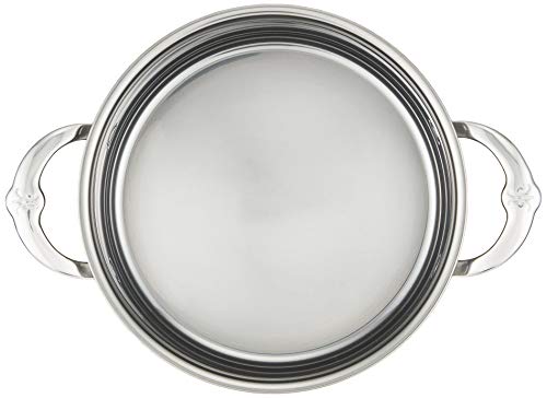 Hestan - NanoBond Collection - Titanium Stainless Steel 3-Quart Soup Pot with Lid - Toxin, PFAS, & Chemical Free Clean Cookware, Induction Cooktop Compatible