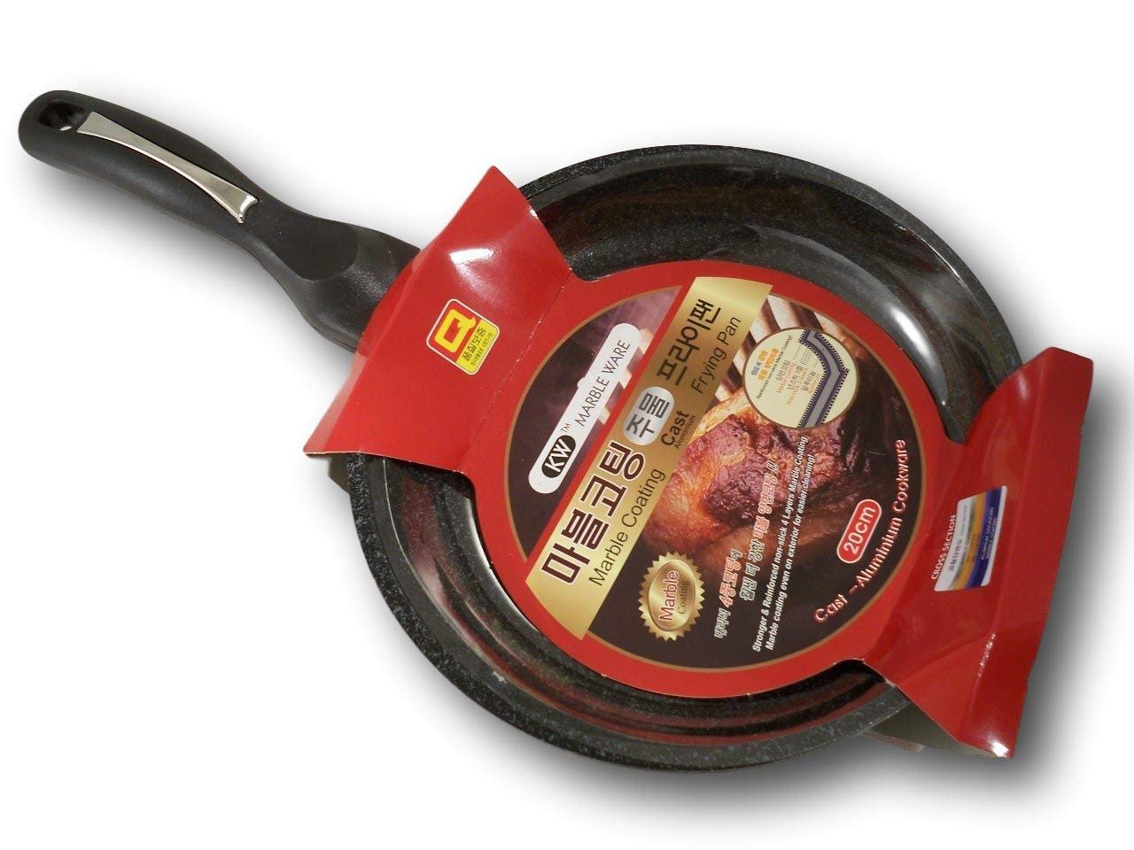 Ceramic Marble Coated Cast Aluminium Non Stick Omelet Fry Pan 20cm (8 inches)