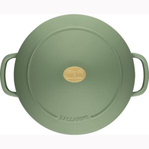 BALLARINI Bellamonte Cast Iron 6-qt Round Dutch Oven - Saggio Green