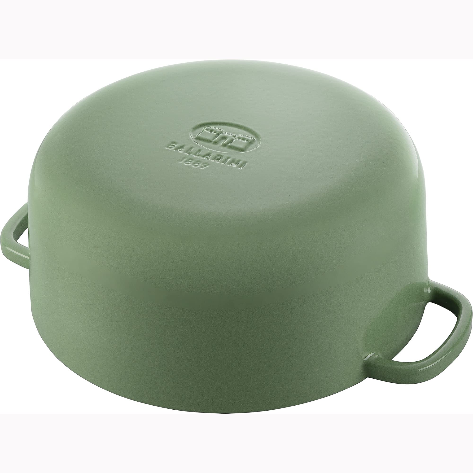 BALLARINI Bellamonte Cast Iron 6-qt Round Dutch Oven - Saggio Green