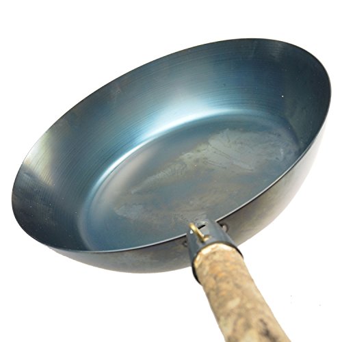 Bush Craft 10-03-orig-0006 Bonfire Frying Pan, Deep