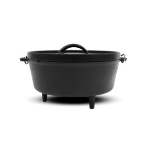 pit boss 14” cast iron dutch oven, black