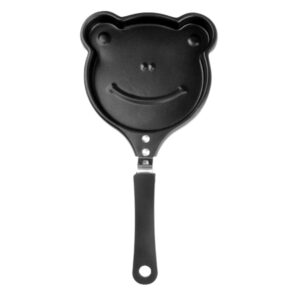 yardwe nonstick iron grill pan frog shaped mini omelette pan cartoon egg frying pan mini cooking pan for fried eggs and making pancake