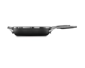 calphalon premier space saving nonstick 12" fry pan with cover