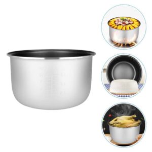 Rice Cooker Inner Pot Replacement Cooking Pot Insert Liner Nonstick Rice Cooking Container Pan Interior Tank for Rice Maker Accessories