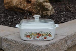 spice of life vintage corningware 4 qt. dutch oven