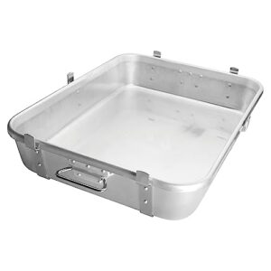 winware aluminum roast pan 18 inch x 24 inch x 4-1/2 inch with lugs