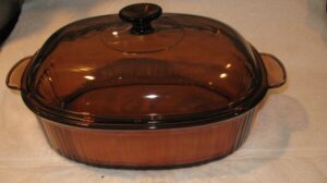 vision visions corning 4 qt roaster roasting pan