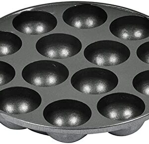 Pearl Metal D-6535 DECSEII Fluorine Processed Takoyaki Pan, 14 Holes