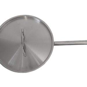 Update International SSAU-7 Saute Fry Pan, 7 quarts, Silver