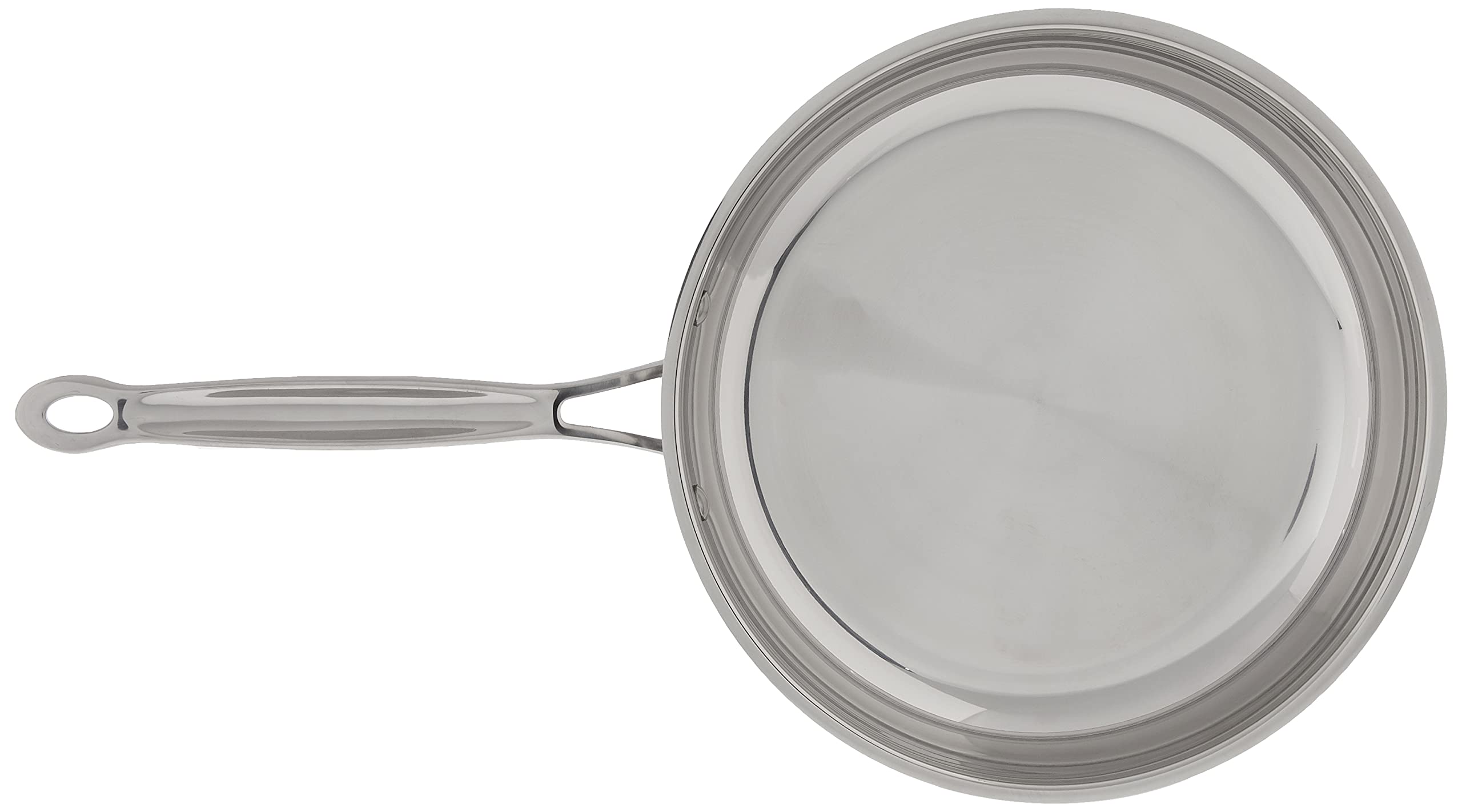 Cuisinart 722-30G Chef's Classic 12-Inch Skillet with Glass Cover & 722-24 10-Inch Chef's-Classic-Stainless-Cookware-Collection, Open Skillet