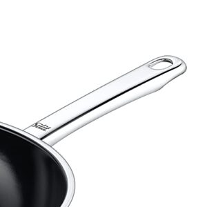 Silit Wuhan original Wok pan, Large, Silver