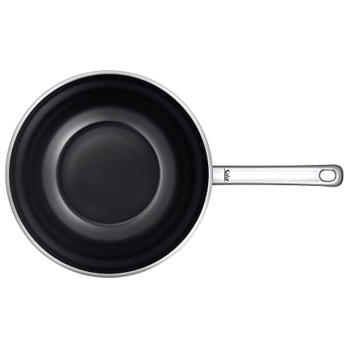 Silit Wuhan original Wok pan, Large, Silver