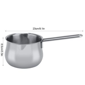 Fdit Stainless Steel Milk Pot Butter Chocolate Melting Pot Cheese Baking Pot