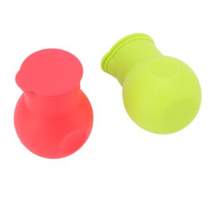 2Pcs Silicone Chocolate Melting Pot Microwave Pour Candy Butter Warmer for Mold Heat Sauce Syrup Cream, Kitchen Baking Heat Milk Sauce