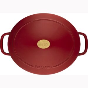 BALLARINI Bellamonte Cast Iron 5-qt Oval Dutch Oven - Pomodoro Red