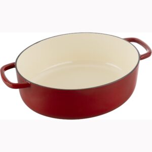 BALLARINI Bellamonte Cast Iron 5-qt Oval Dutch Oven - Pomodoro Red