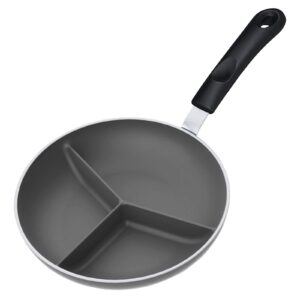 triple divided skillet - 12 inch