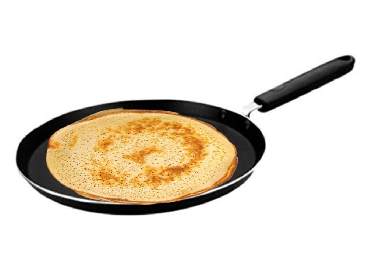 IBILI Crepe Pan Nonstick for Crepes, Tortillas, Crispy Pancake - with Bakelite Handle, Dosa Pan Non-Stick - Made in Spain (20 cm / 7.8 Inch)