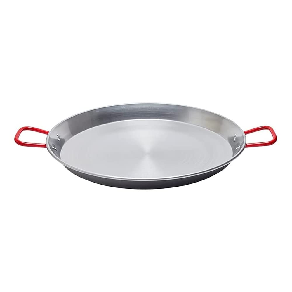 Garcima 9.5-inch Carbon Steel Paella Pan, 24cm