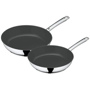 wmf pans set of 2 cromargan with ceramic coating