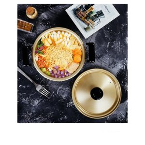 Aluminium Alloy Stock Pot Instant Noodles Pot Korean Soup (3.3 Qt)