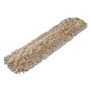 boardwalk bwk1036 36 in. x 3 in. cotton dust mop head - white