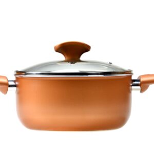 RAVELLI Italia Linea 20 Non Stick Dutch Oven, 3 Quart