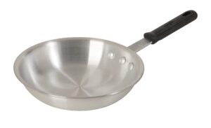 update international 8" natural finish aluminum fry pan