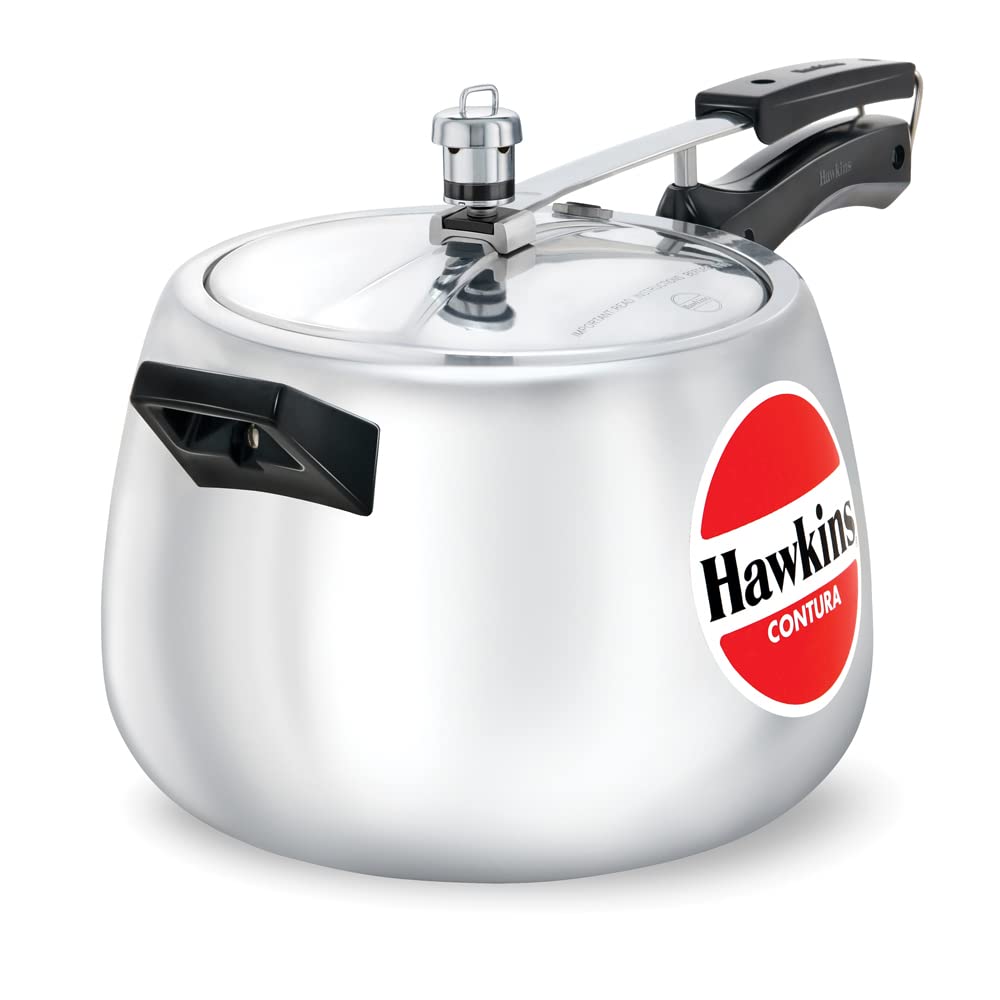 Hawkins Contura Pressure Cooker, 6-1/2-Litre New Shape