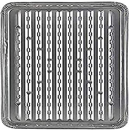 Heavy Duty Aluminum Foil Jumbo Broiler Pans (48 Count) - 16" x 11.7" 5 x 1.25" - Durable Silver Finish Pans, Perfect for Gatherings & Parties