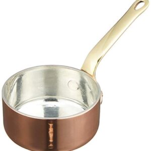 Wadasuke Seisakusho 2501-0050 Copper Petite Pan, 2.0 inches (5 cm), H26