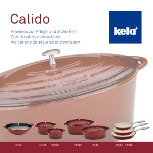 Kela Calido 11943 Kera Cocotte Oval, 14.2 inches (36 cm)