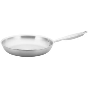 winco tri-ply frying pan, silver