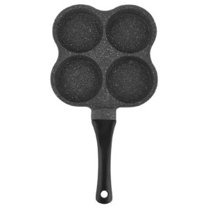 nonstick pancake pans, aluminum 4 cups pancake omelet eggs pan frying pot maker kitchen utensil for egg burger, breakfast pancake pan, omelet breakfast